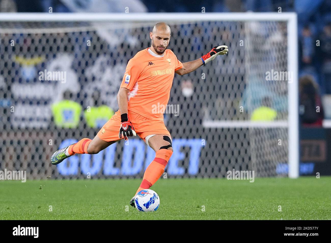 Niki Maenpaa of Venezia FC during the Serie A match between SS Lazio ...