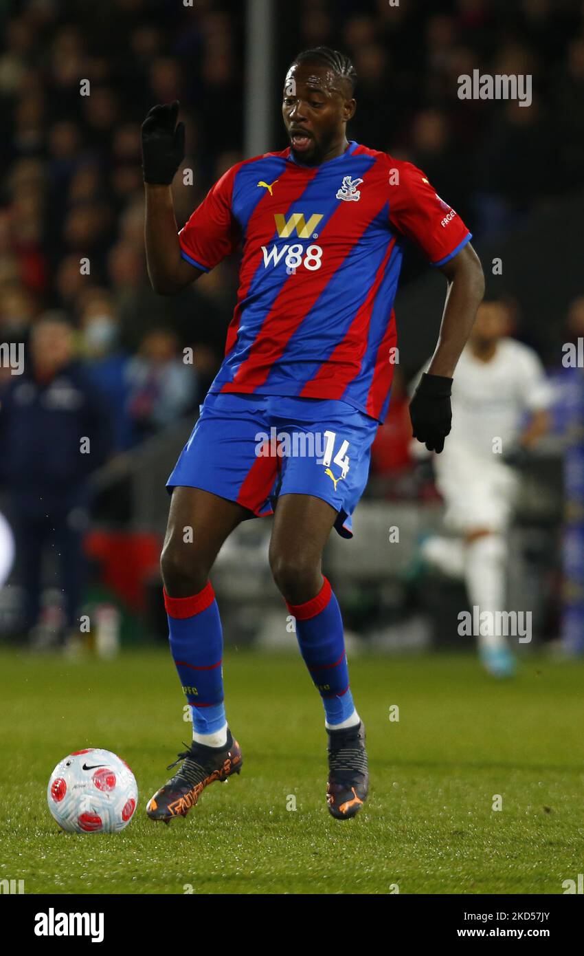 Crystal Palace's Jean-Philippe Mateta (on loan from Mainz 05) during ...