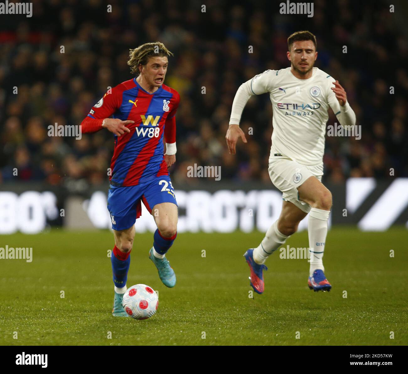 L-R Crystal Palace's Conor Gallagher (on loan from Chelsea) and ...