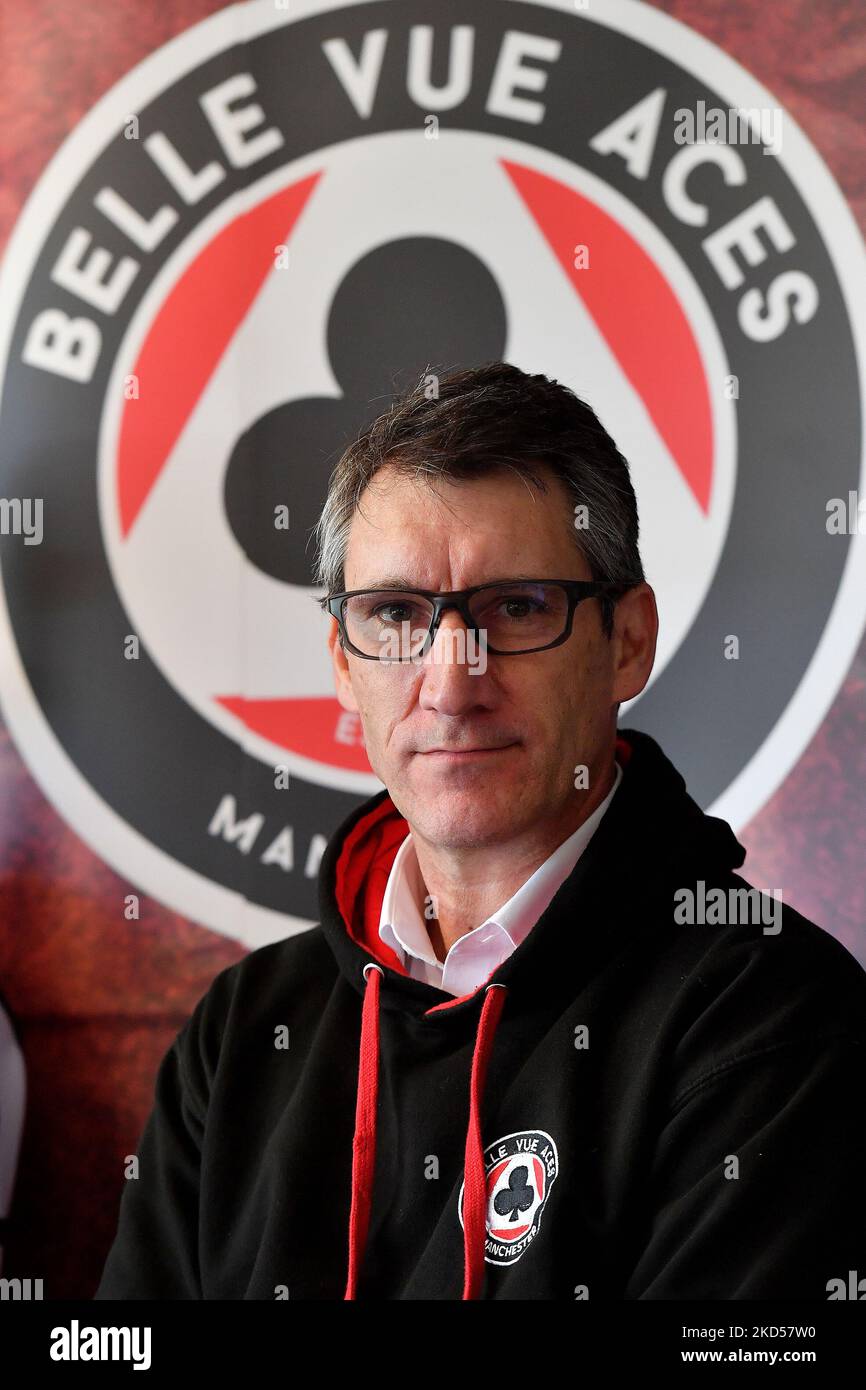 Mark lemon team manager of belle vue atpi aces hi-res stock photography ...