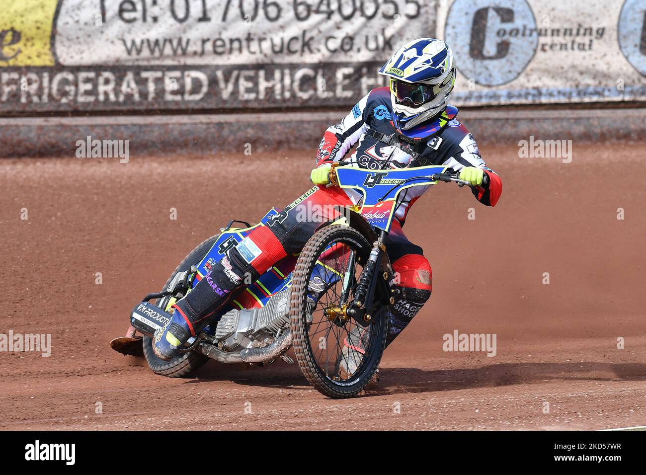 Nathan Ablitt of Belle Vue Cool Running Colts during the Belle Vue Aces ...
