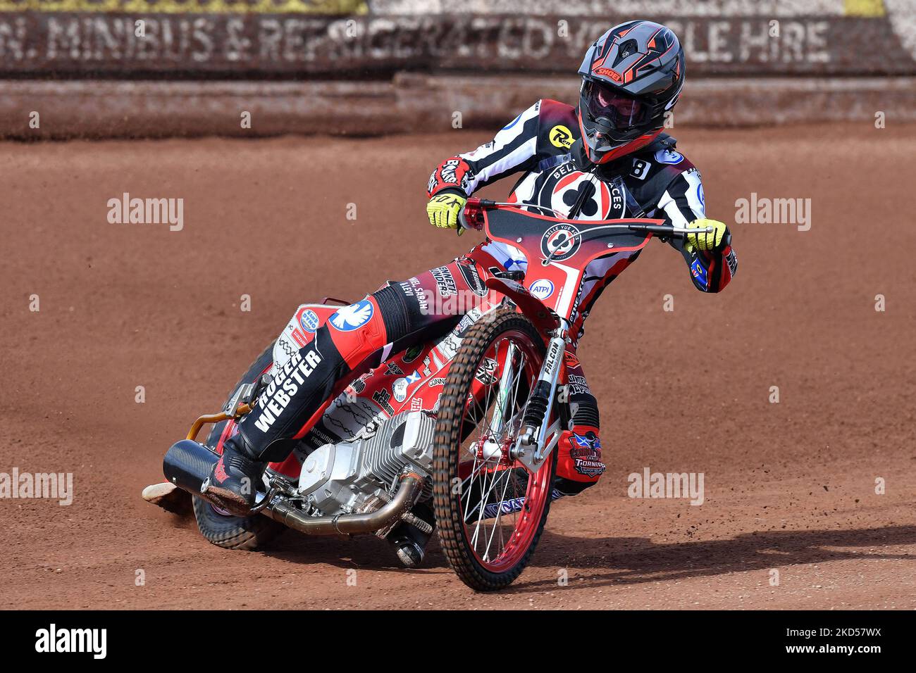 Connor Bailey of Belle Vue ATPI Aces during the Belle Vue Aces Press ...