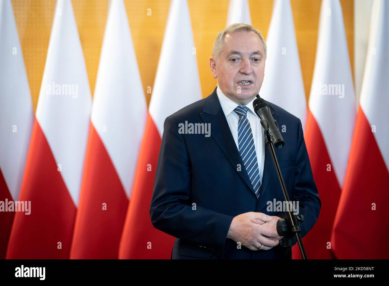 Polish Deputy Prime Minister Henryk Kowalczyk during the inauguration ...