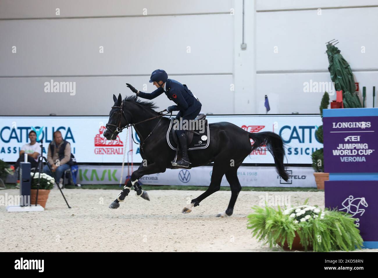 Verona, Italy. 04th Nov, 2022. Lorenzo DE LUCA of Italy riding Promise ...
