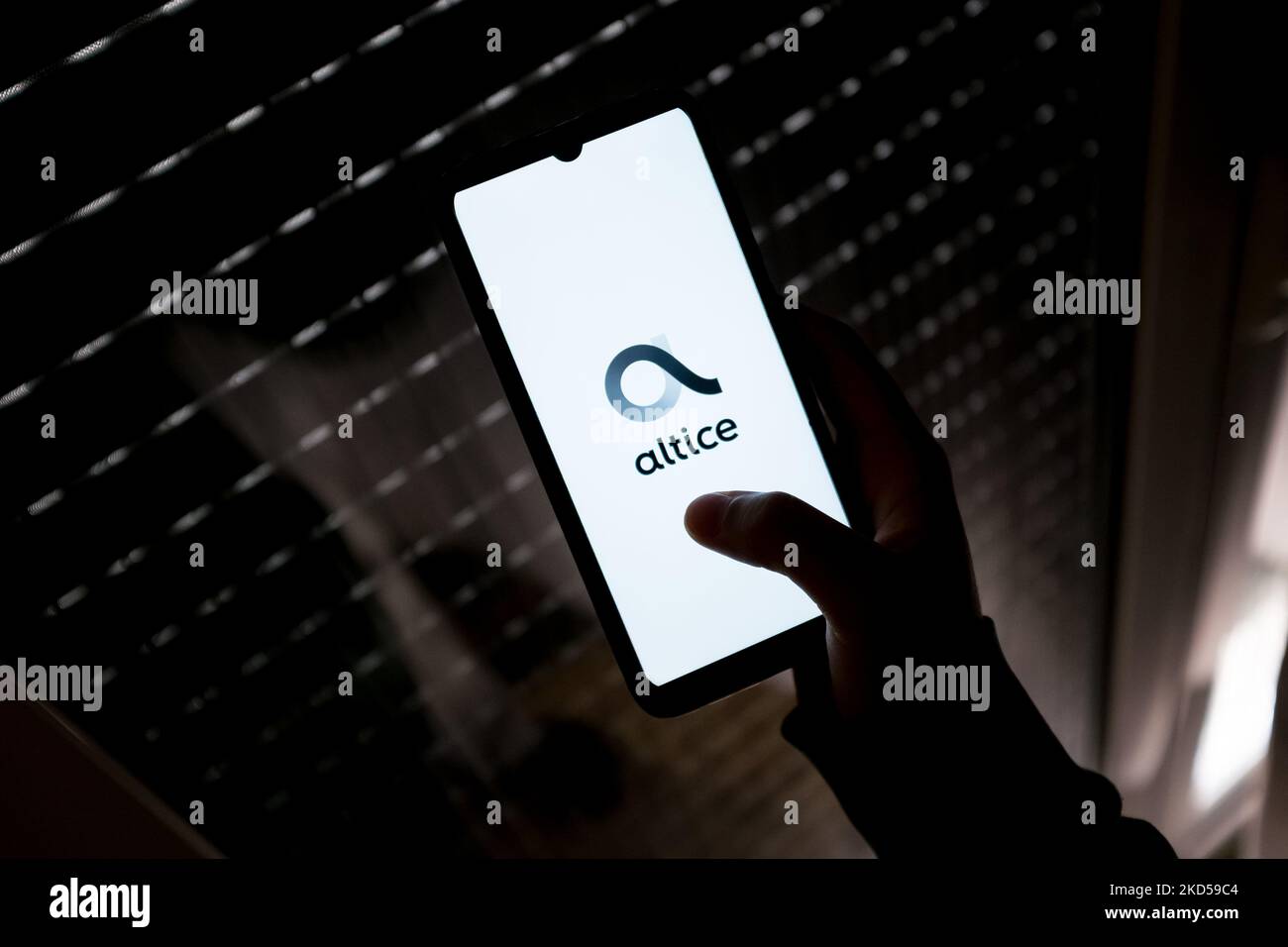 Altice logo hi-res stock photography and images - Alamy