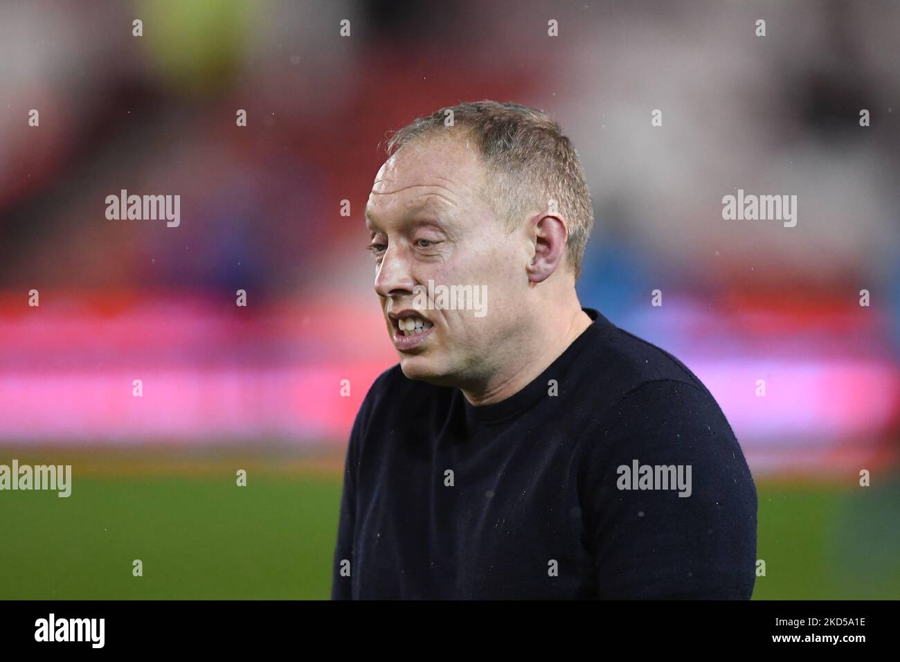 Steve Cooper, Nottingham Forest head coach during the Sky Bet ...