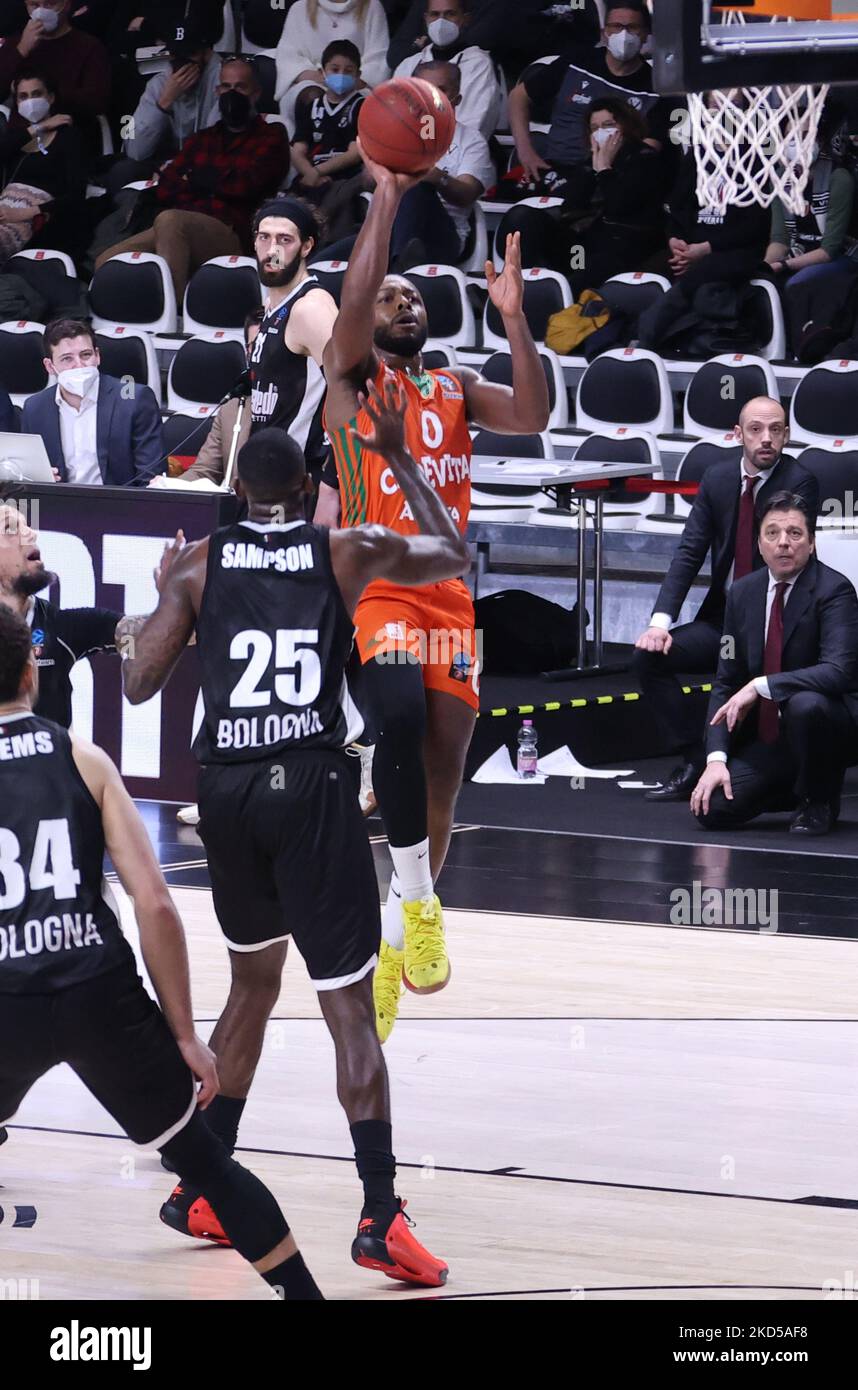Jacob Pullen (Cedevita Olimpija Ljubljana) during the Eurocup ...