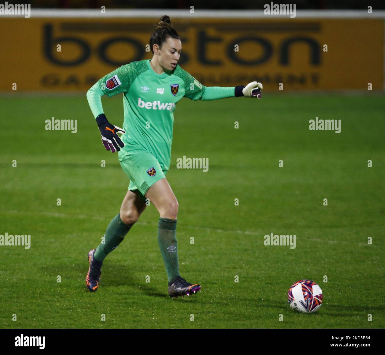 Mackenzie Arnold of West Ham United WFC during Barclays FA Women's ...
