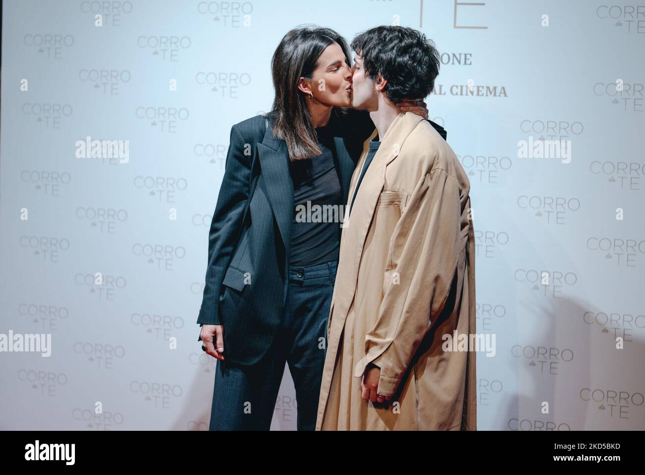 Giacomo Ferrara attends the “Corro Da Te” premiere at Cinema Moderno on ...