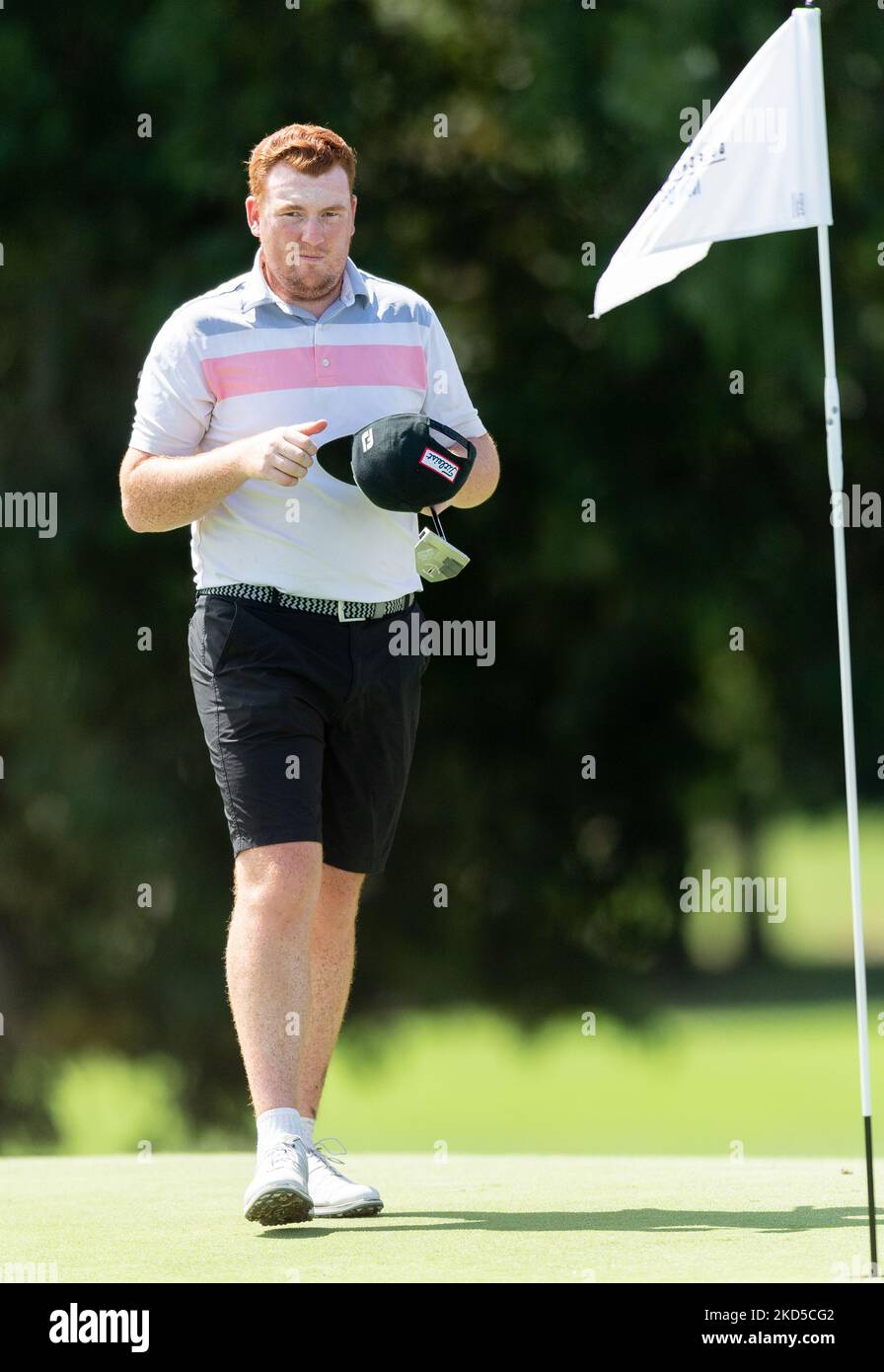Jarrod Harding of Australia looks on during the Round 2 of the 2022 NSW ...