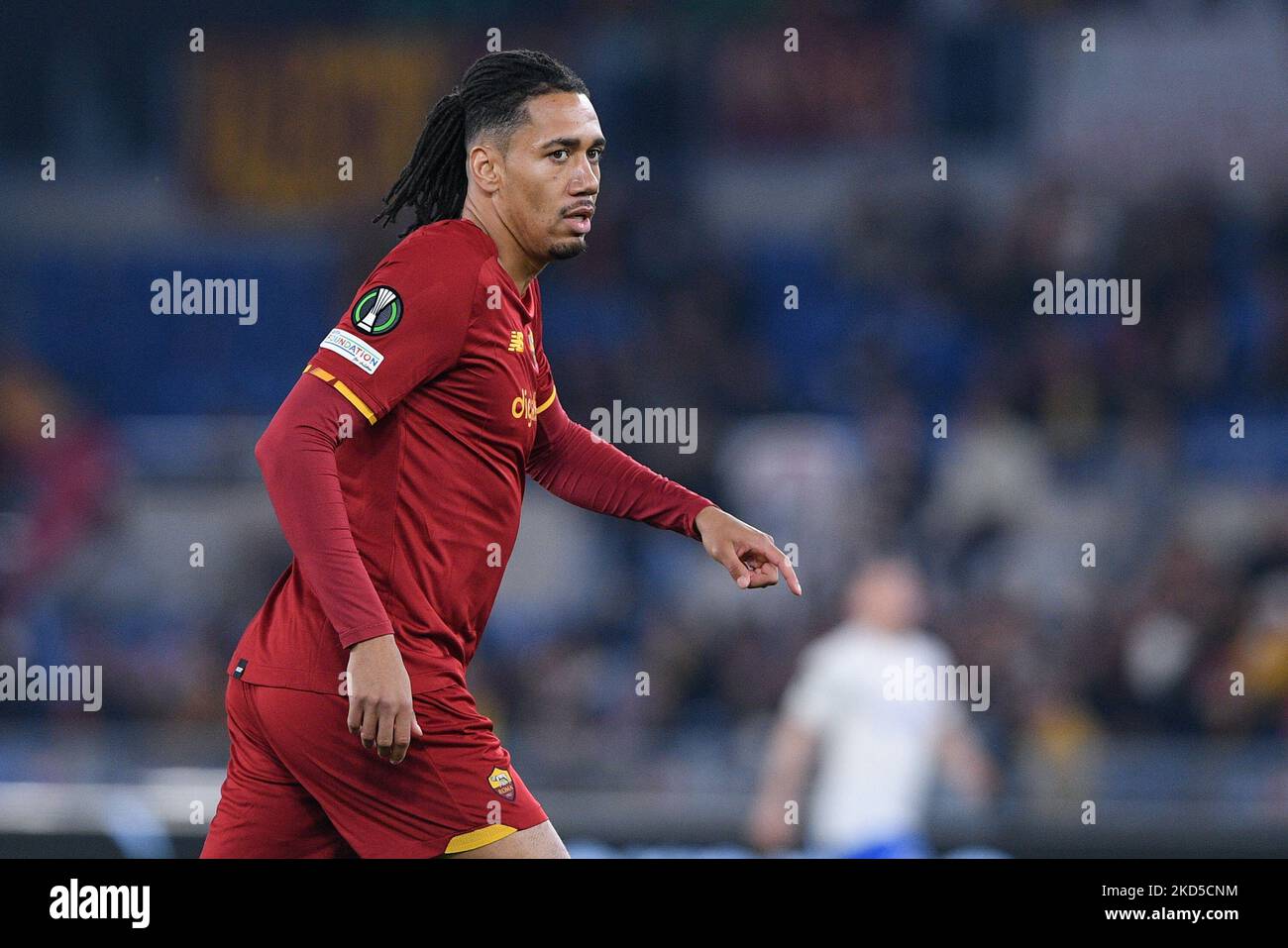 Chris Smalling of AS Roma during the UEFA Conference League round of 16 ...