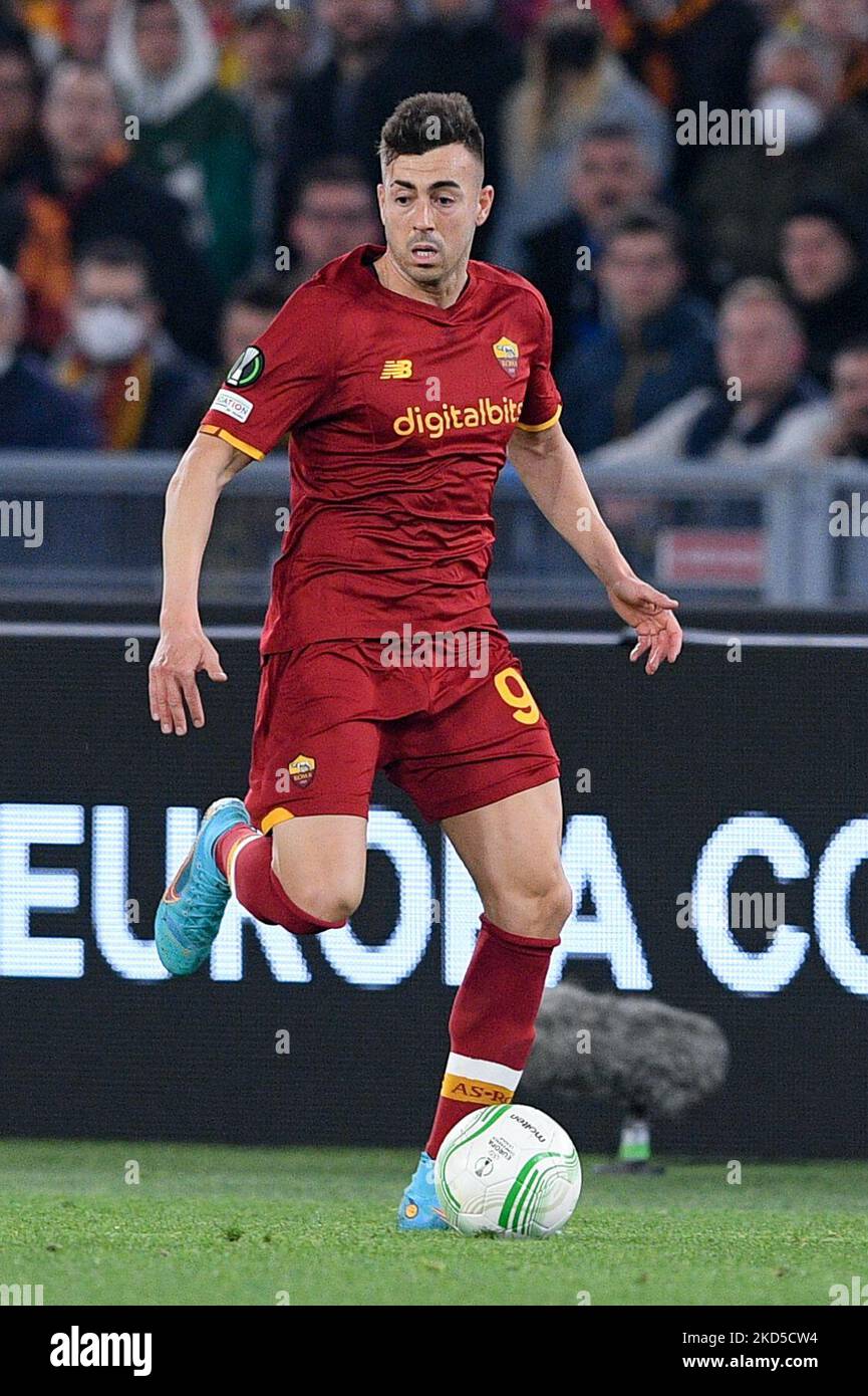 Stephan El Shaarawy of AS Roma during the UEFA Conference League round ...