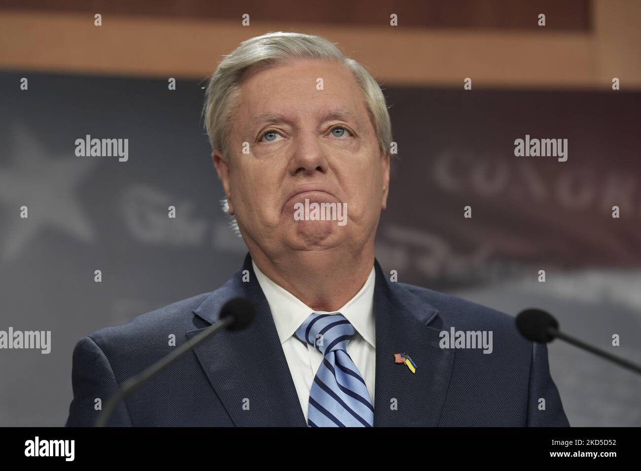 US Senator Lindsey Graham(R-SC) speaks about transfer of aircraft and ...