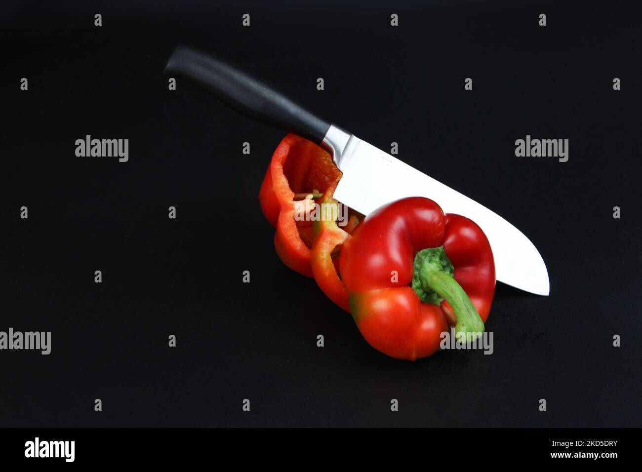 Healthy plant-based vegetarian food on dark background. Fresh ripe ...