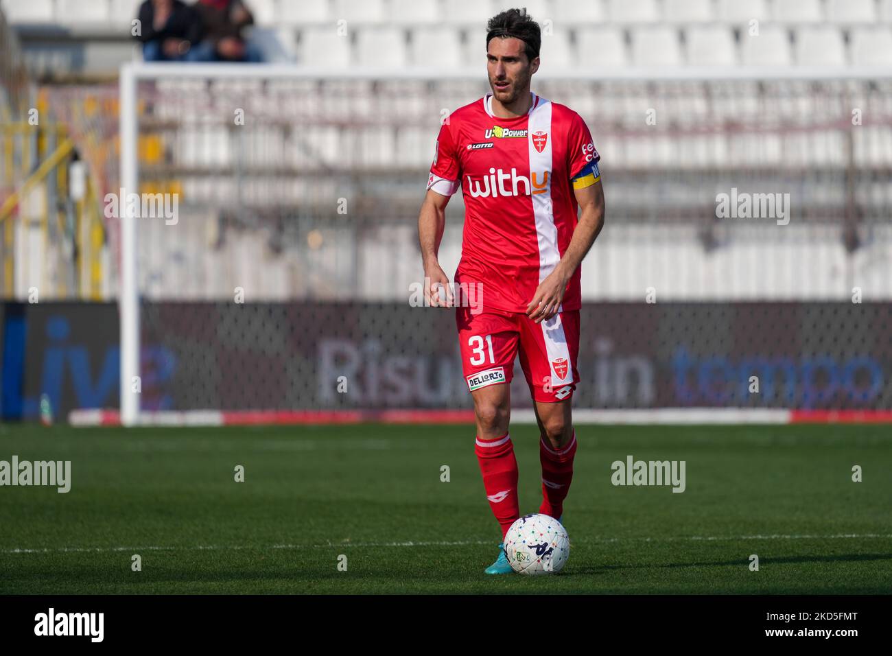 Mario Sampirisi (#31 Monza) during AC Monza against Football Club ...