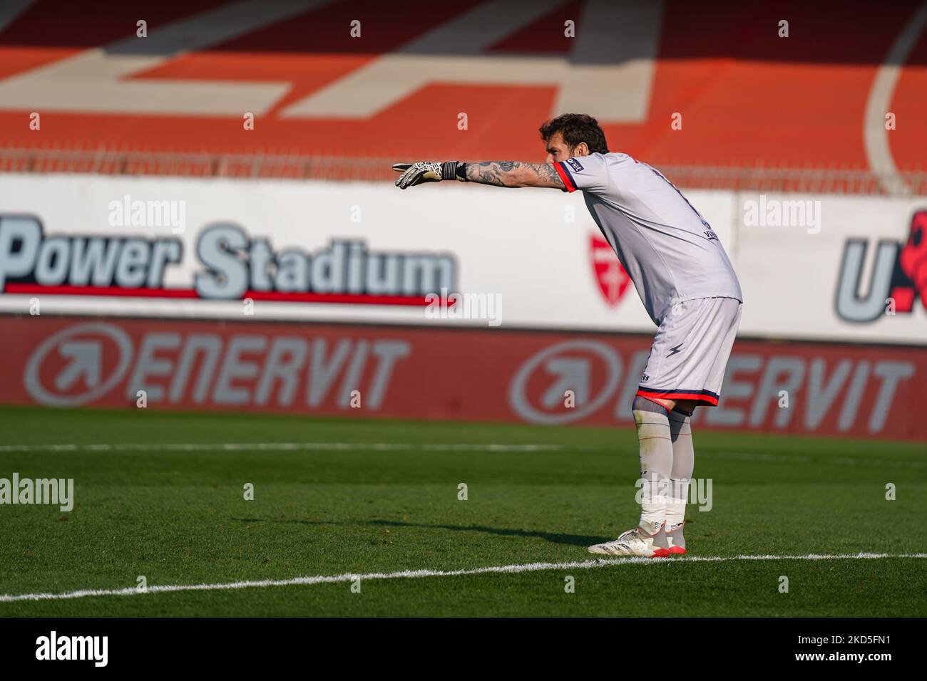 Marco Festa (#1 Crotone) during AC Monza against Football Club Crotone ...