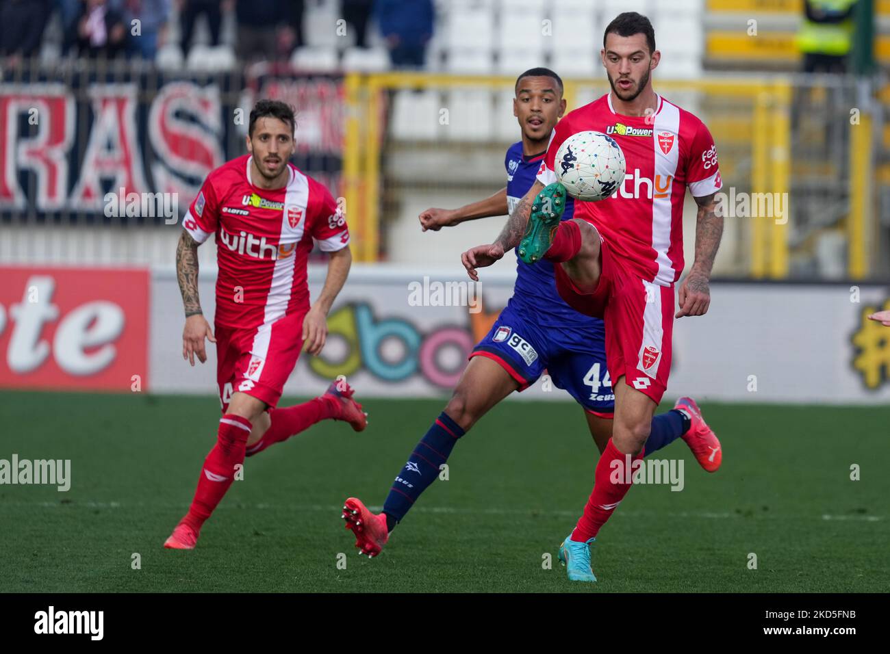 Pedro Pereira (#13 Monza) during AC Monza against Football Club Crotone ...