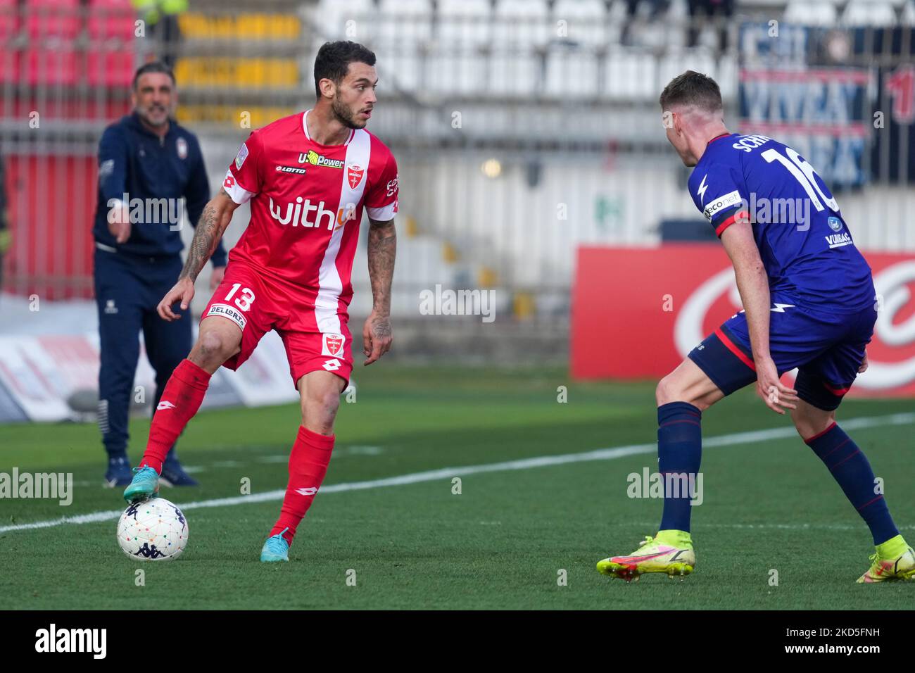 Pedro Pereira (#13 Monza) during AC Monza against Football Club Crotone ...