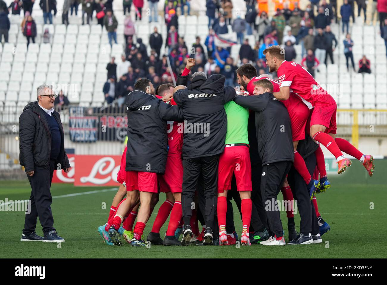 Ac Monza Team goal celebrate during AC Monza against Football Club ...