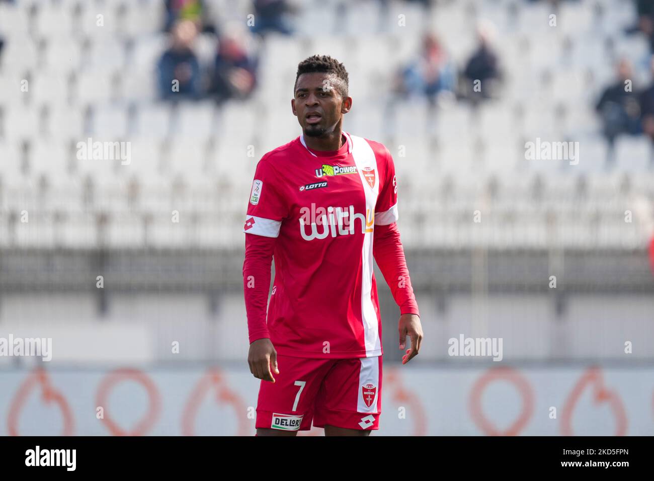 Jose' Machin (#7 Monza) during AC Monza against Football Club Crotone ...