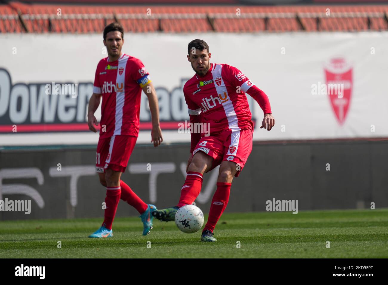 Luca Mazzitelli (#4 Monza) during AC Monza against Football Club ...