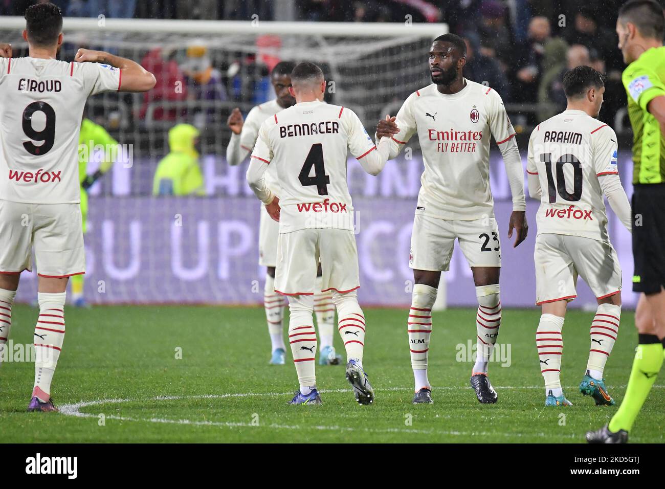 Ac milan goal celebration 2022 hi-res stock photography and images - Alamy