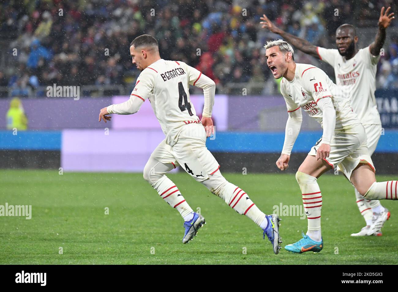 Ac milan goal celebration 2022 hi-res stock photography and images - Alamy