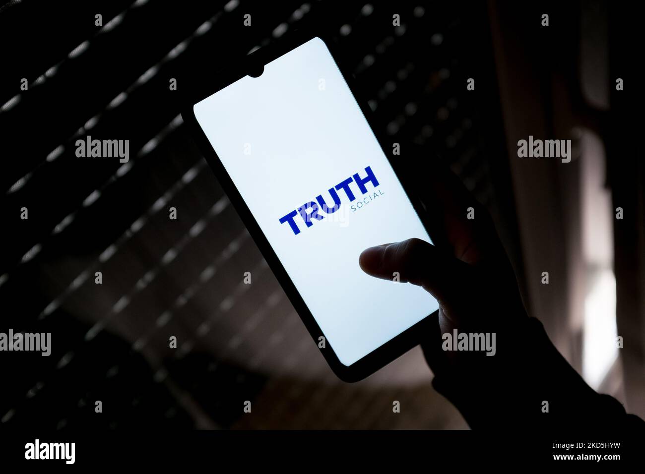Truth social logo hi-res stock photography and images - Alamy