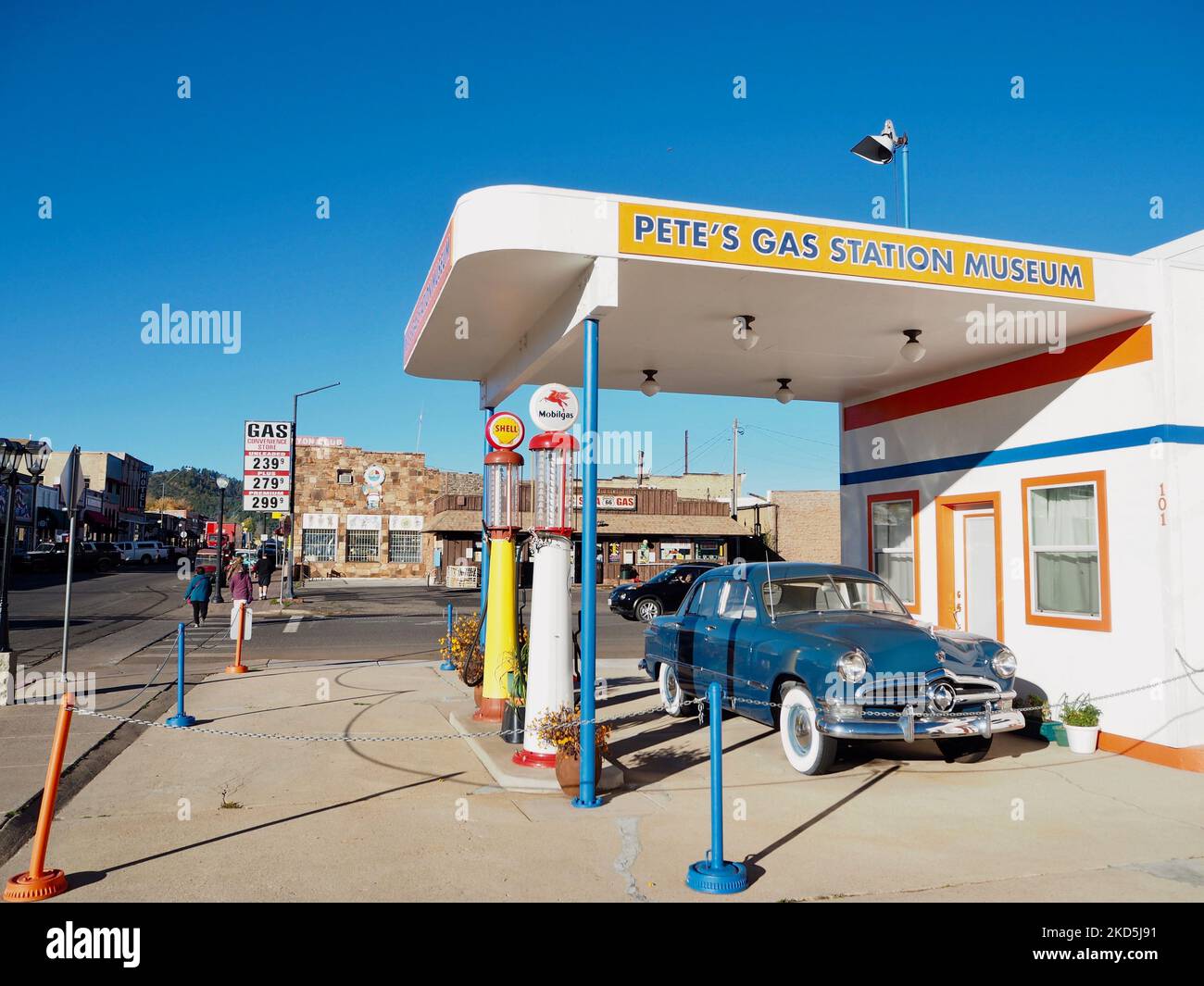 The Pete's Gas Station Museum in Williams, Arizona Stock Photo - Alamy