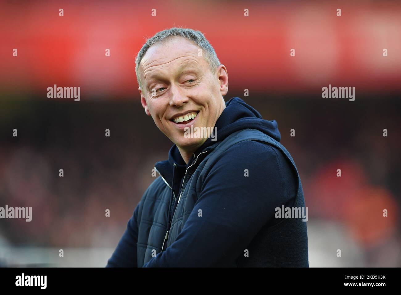 Steve Cooper, Nottingham Forest head coach during the FA Cup match ...
