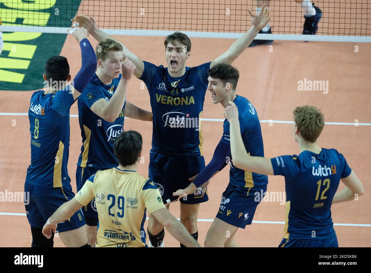 Verona volley v vero volley monza hi-res stock photography and images - Alamy