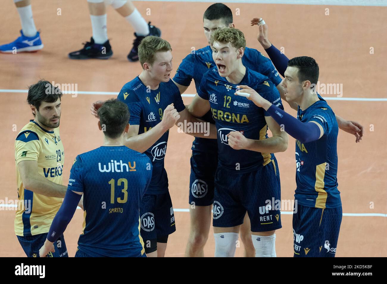 Verona volley v vero volley monza hi-res stock photography and images - Alamy