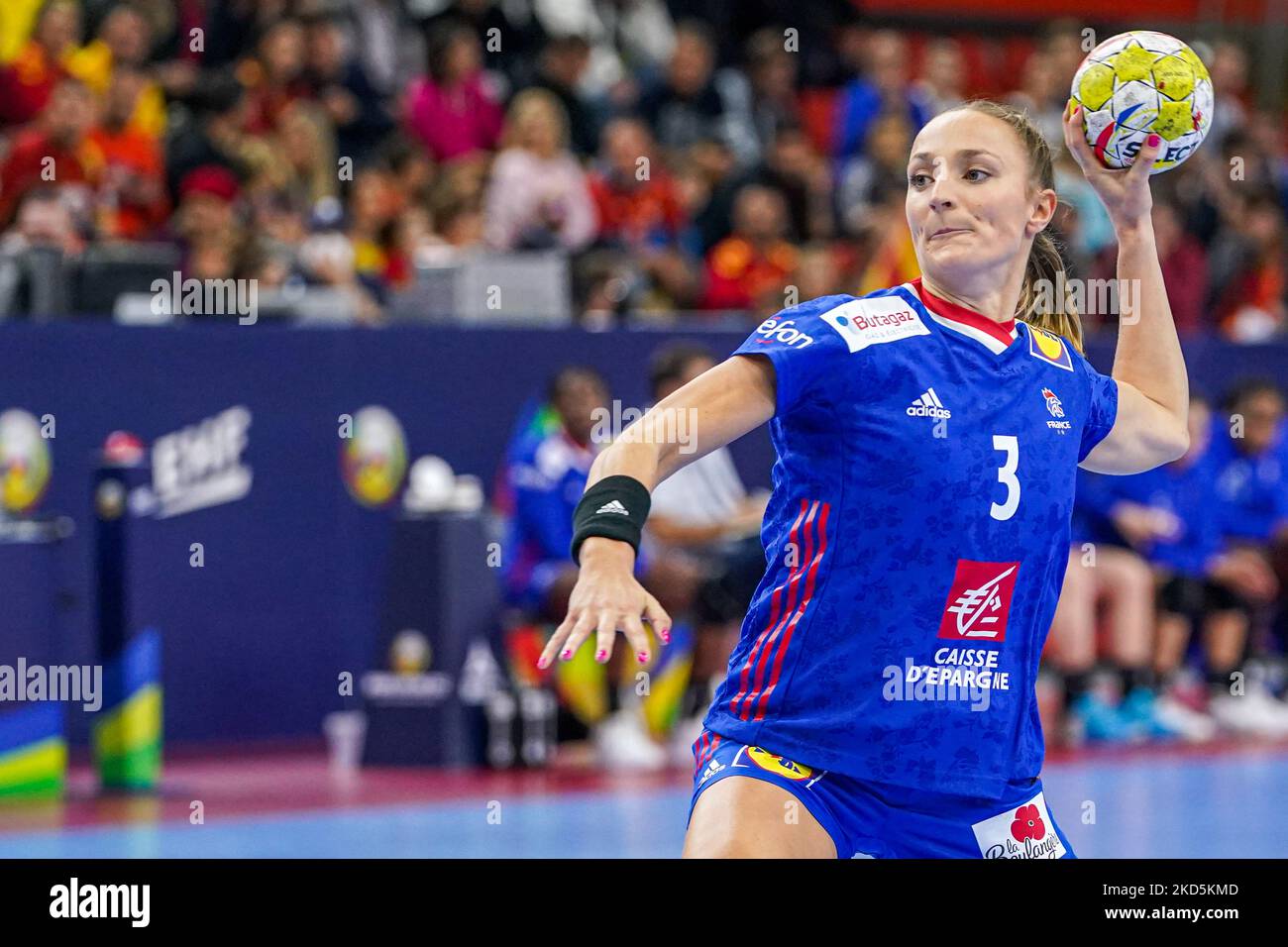 SKOPJE, NORTH MACEDONIA - NOVEMBER 5: Alicia Toublanc of France during ...