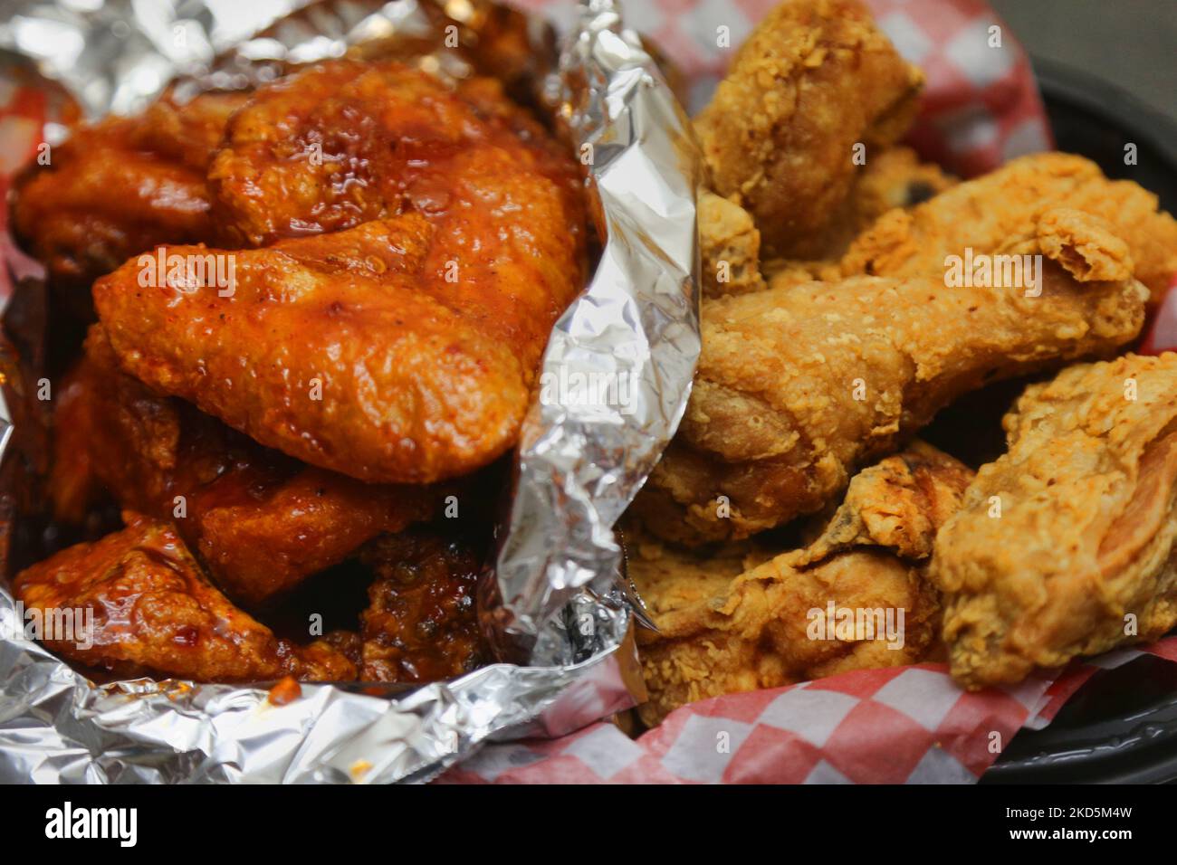 Original and extra spicy Korean fried chicken in Toronto, Ontario ...