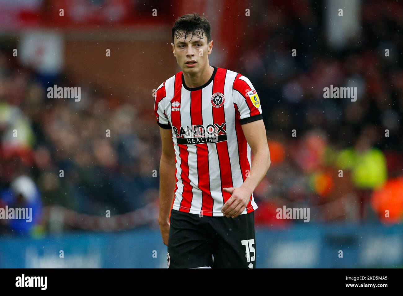 Anel Ahmedhodzic #15 of Sheffield United during the Sky Bet ...