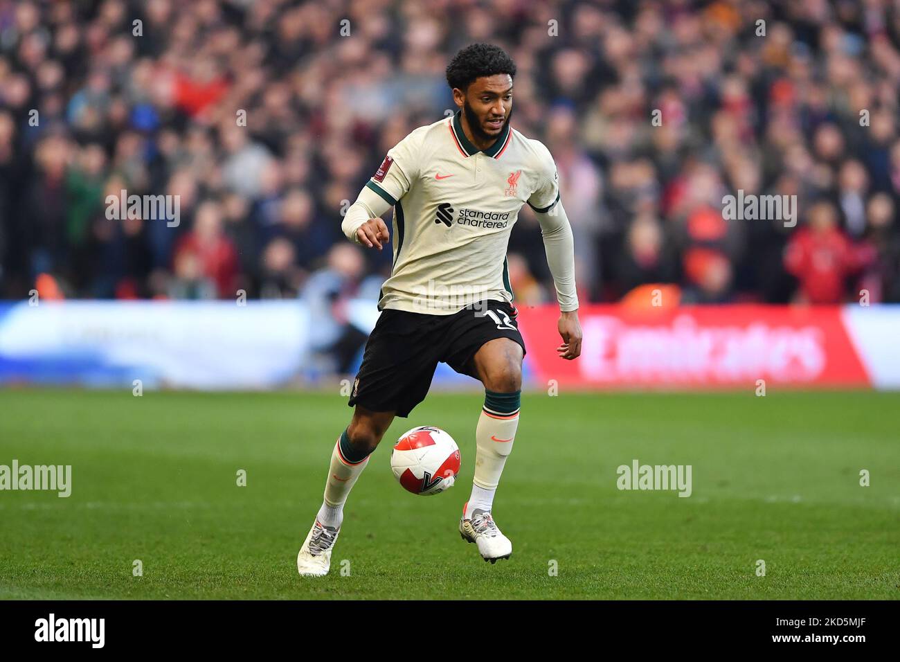 Joe Gomez of Liverpool during the FA Cup match between Nottingham ...
