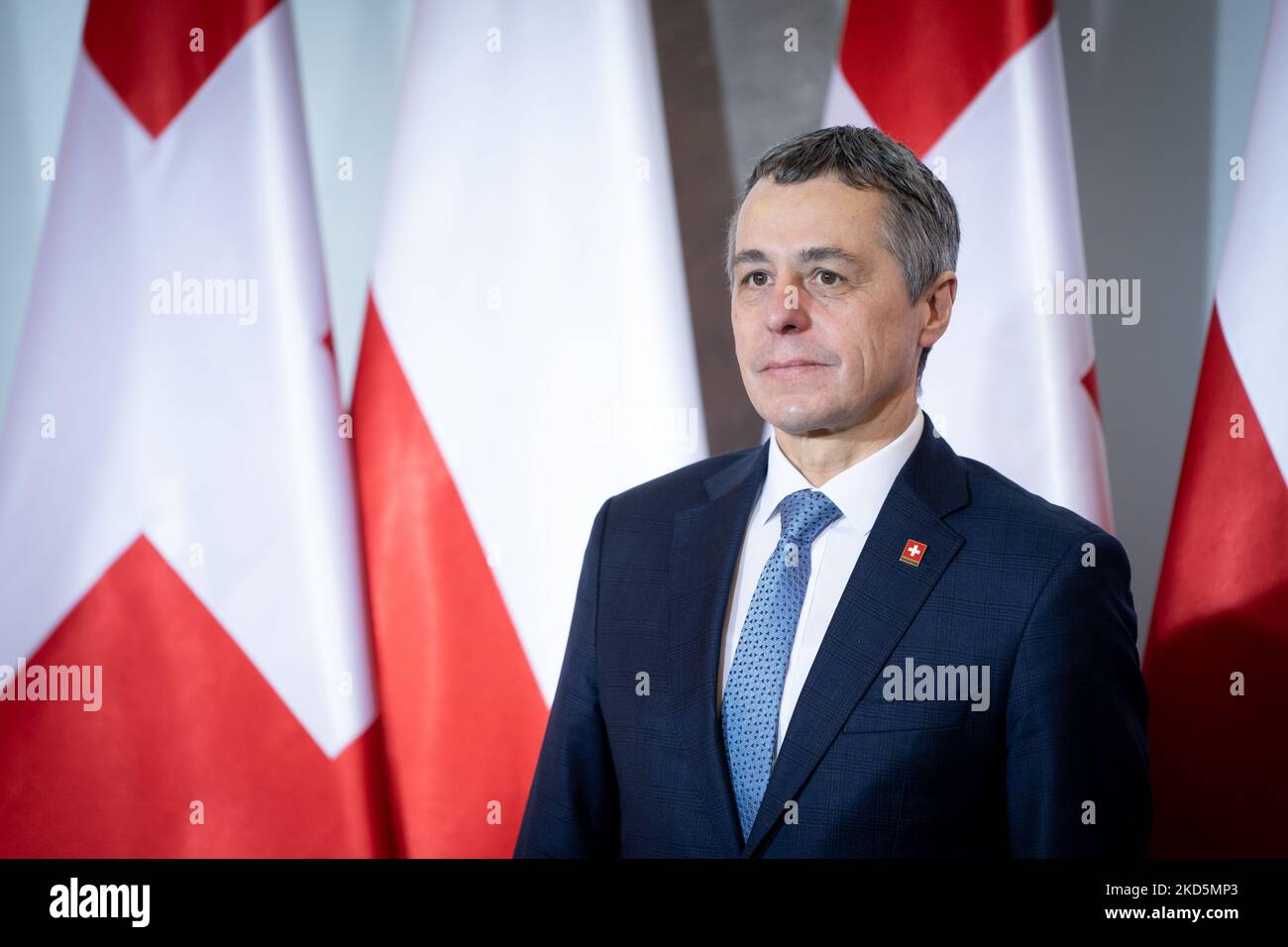 Swiss President Ignazio Cassis meets Polish Prime Minister Mateusz ...