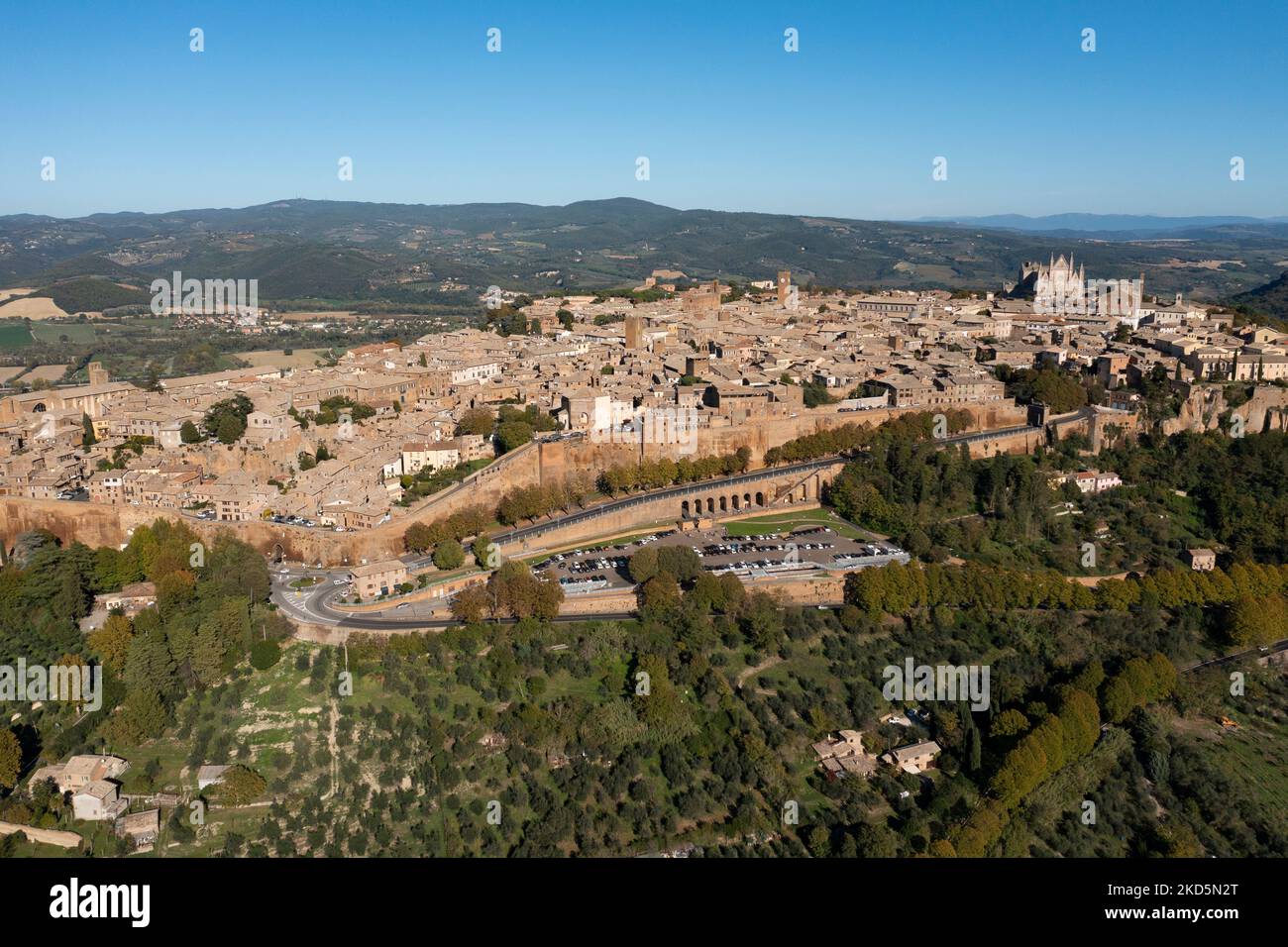 Orvieto aerial view hi-res stock photography and images - Alamy