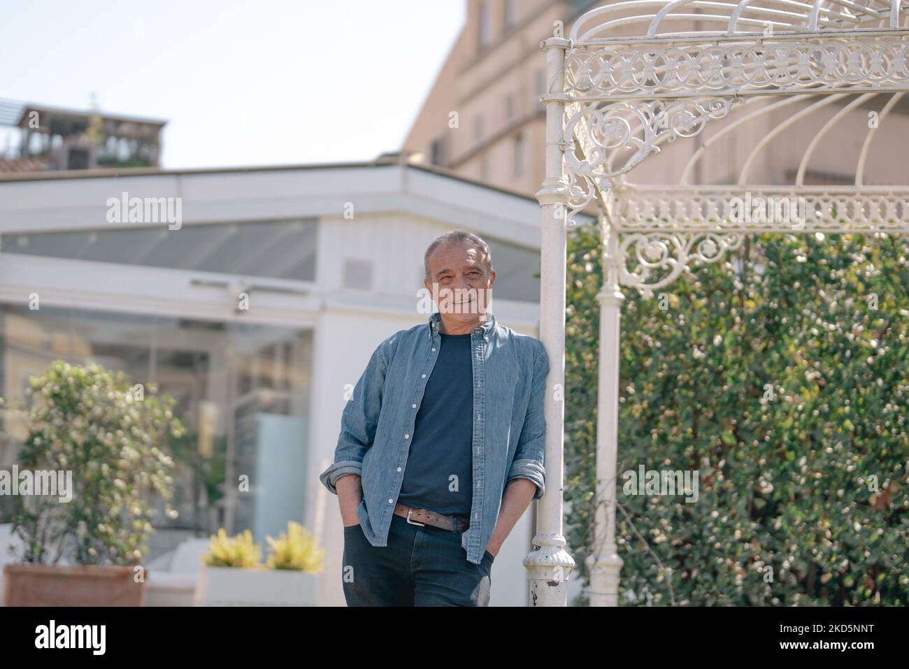 Actor Claudio Amendola attends the photocall of the movie "I ...