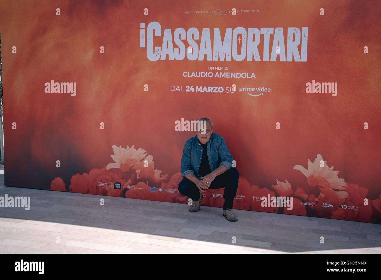 Actor Claudio Amendola attends the photocall of the movie "I ...