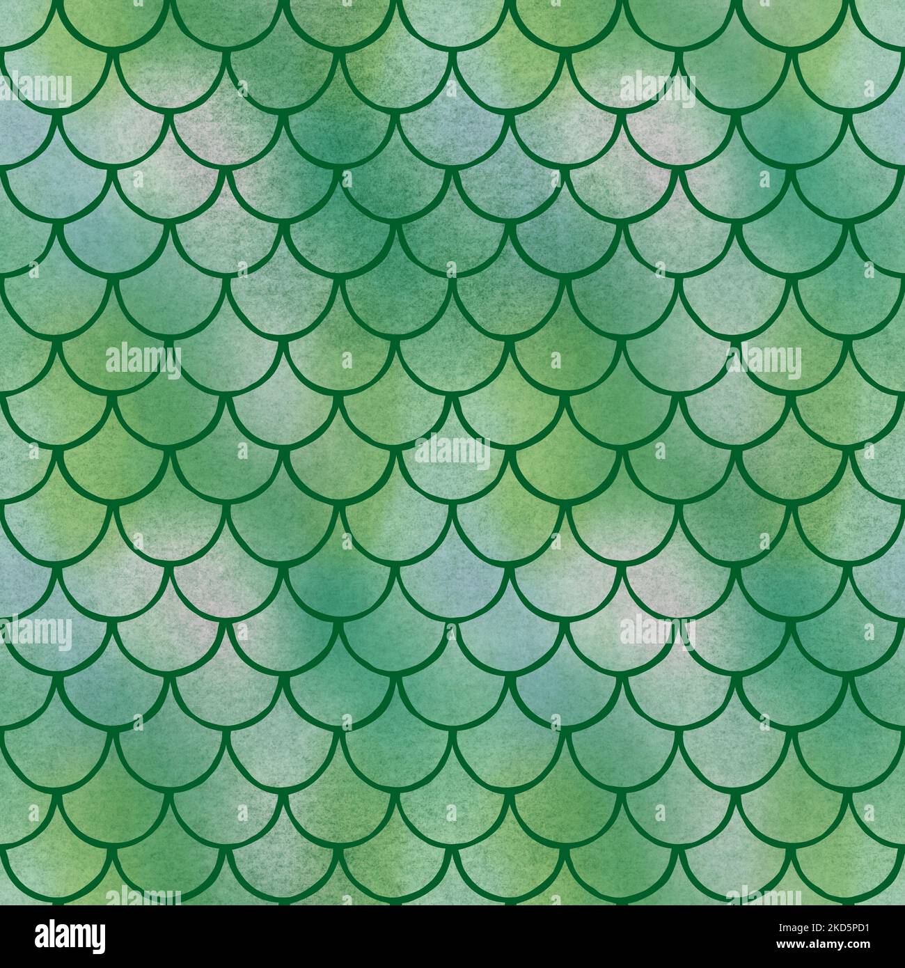 Cartoon seamless fish tail mermaid skin pattern for fabrics and ...