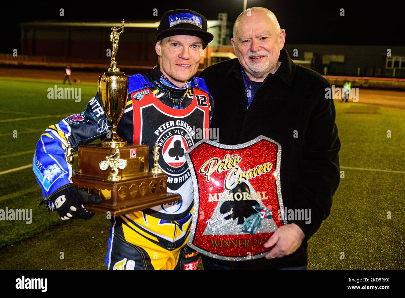 Michael Palm-Toft with Robert Craven during the ATPI Peter Craven ...