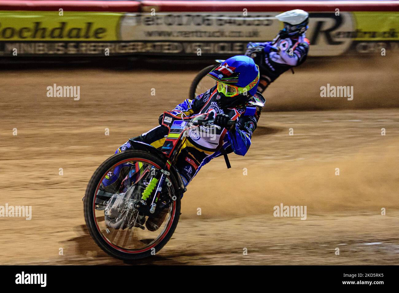 Michael Palm-Toft (Blue) inside Matej Žagar (White) during the ATPI ...