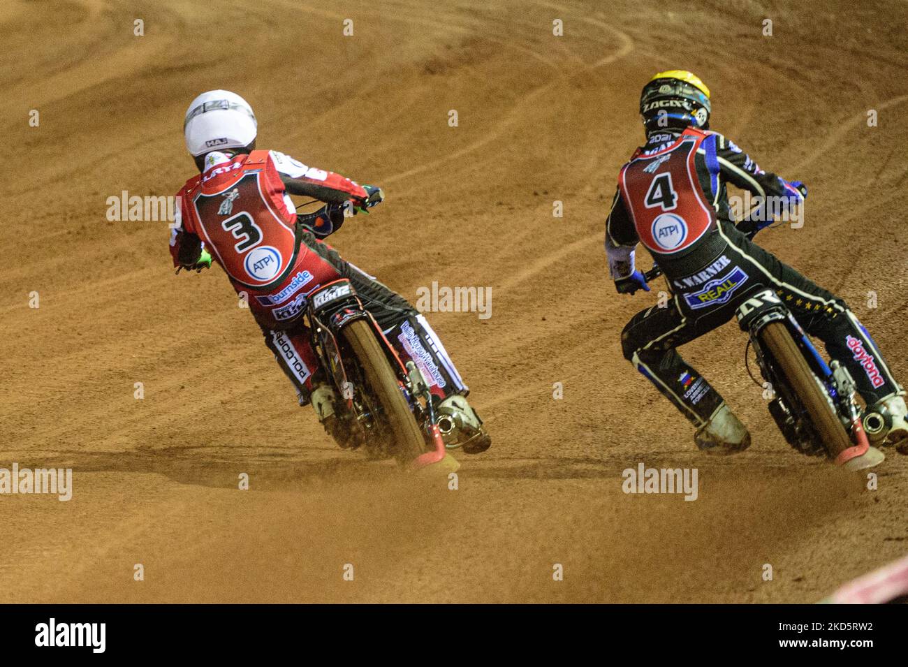Matej Žagar (Yellow) outside Brady Kurtz (White) during the ATPI Peter ...