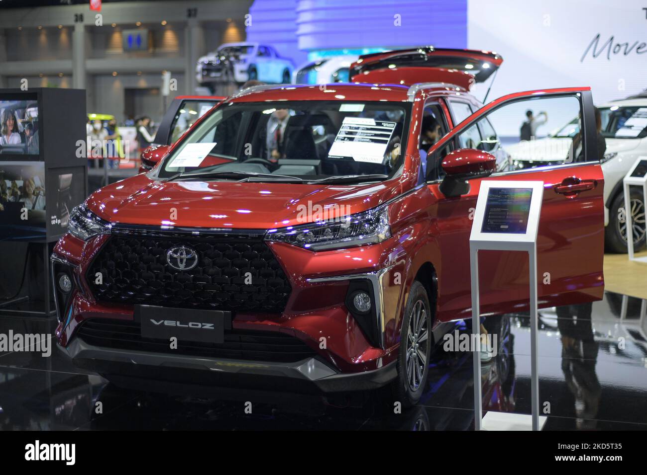 Toyota Veloz displayed during the 43rd Bangkok International Motor Show ...