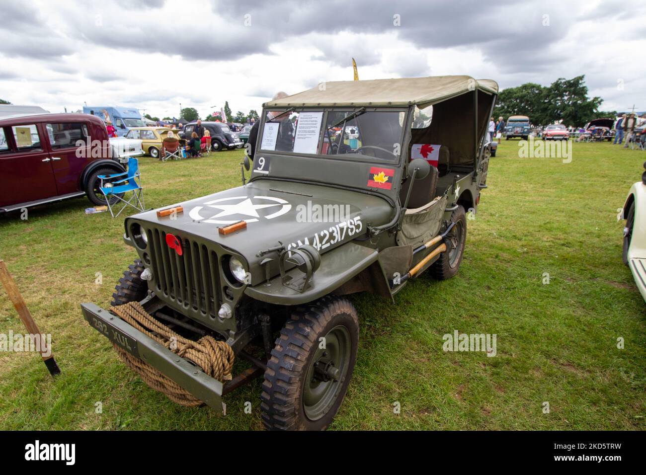 EXETER, DEVON, UK - JULY 1, 2022 WWII Canadian Jeep Stock Photo - Alamy