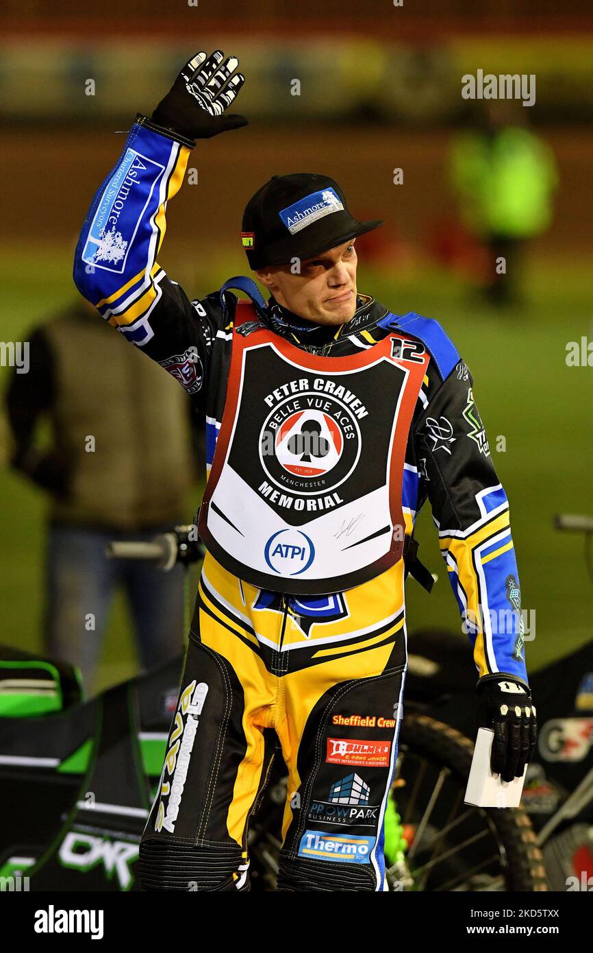 Michael Palm Toft during the Peter Craven Memorial Trophy at the ...