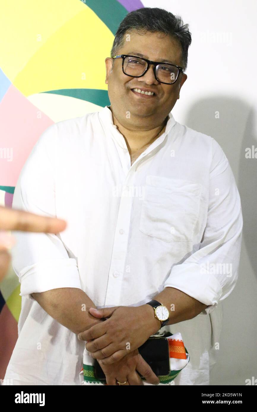 Indian film director Aniruddha Roy Chowdhury during a fashion show at ...