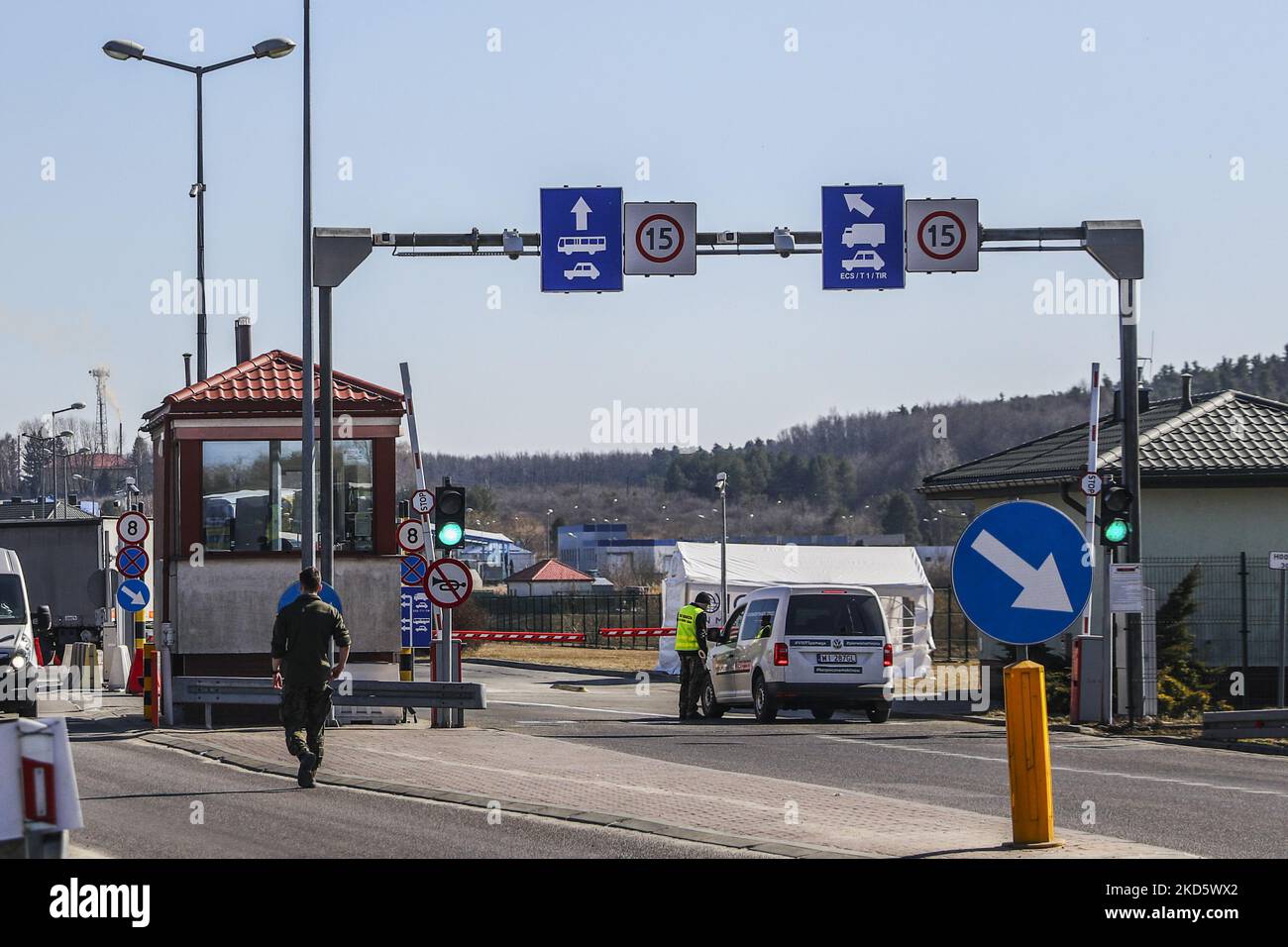 Ukrainian polish border hi-res stock photography and images - Alamy