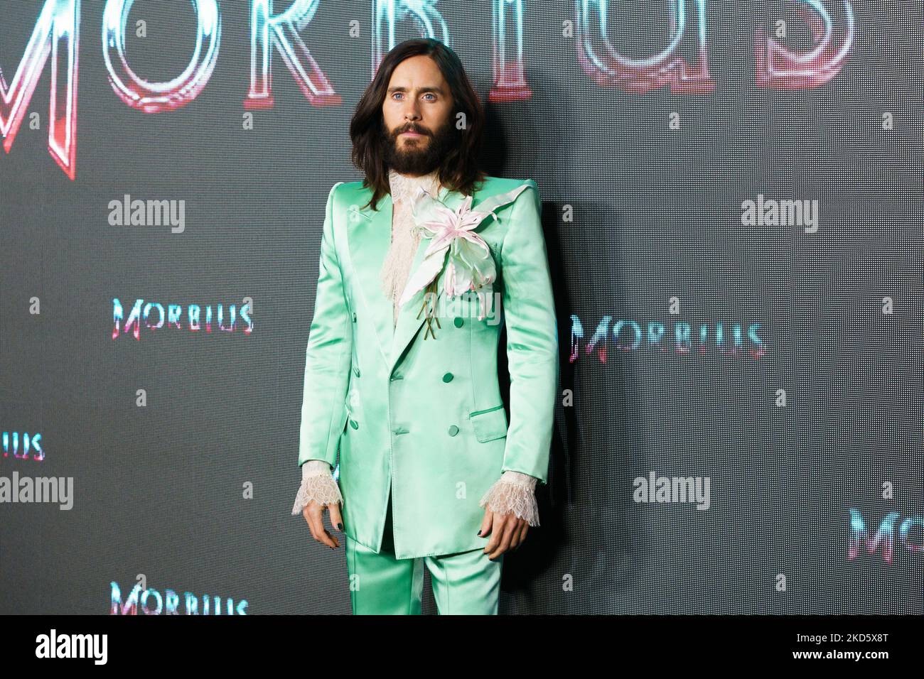 US actor Jared Leto poses during a photocall for the premiere of the ...
